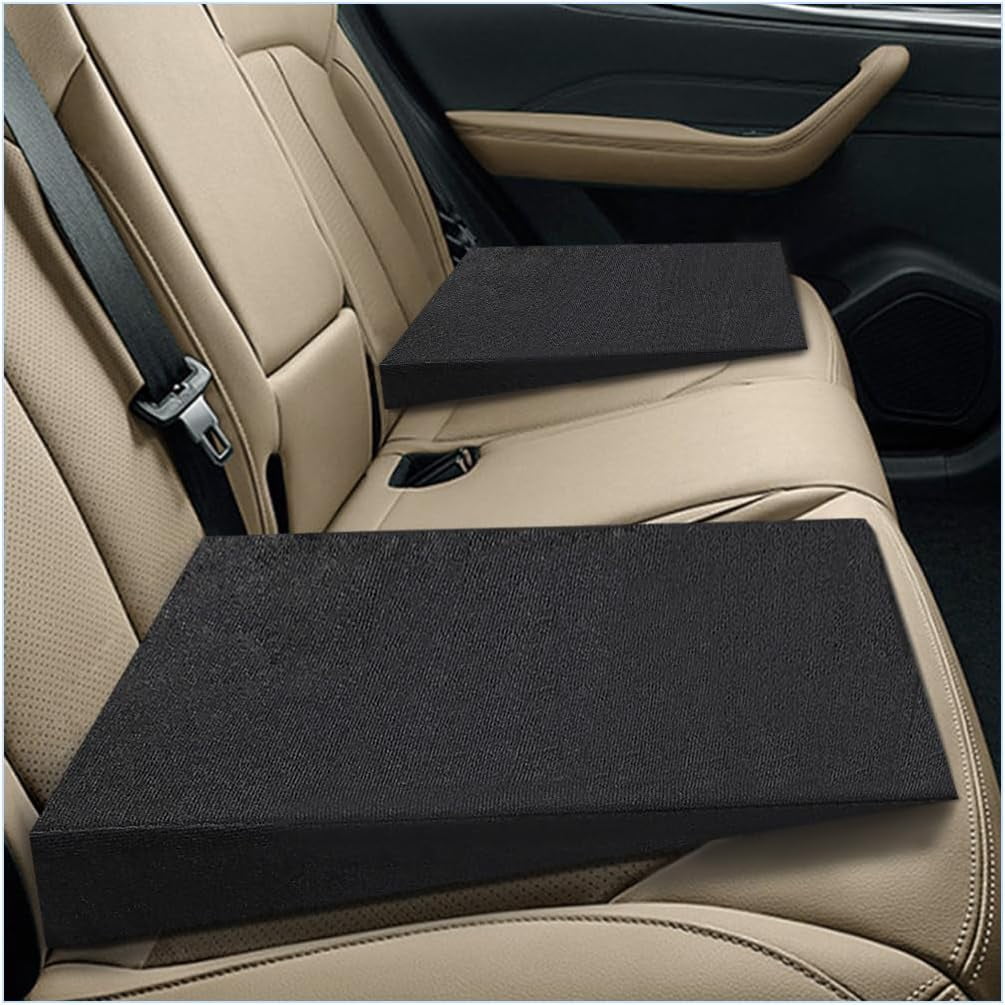 2PCS Auto Seat Wedge Leveling Cushion, Comfortable Ergonomic Foam Pad ...