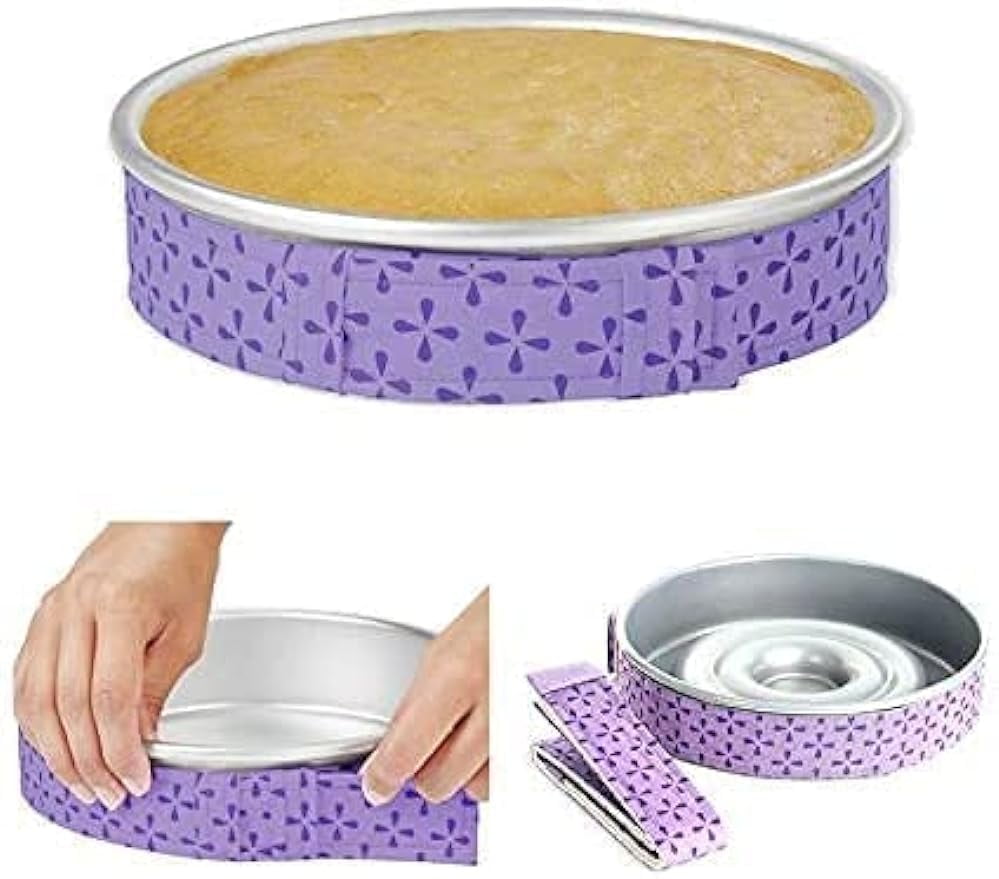 2PCS Bake Even Cake Strips for Evenly Baked Cakes,Cake Pan Strips,Cake ...
