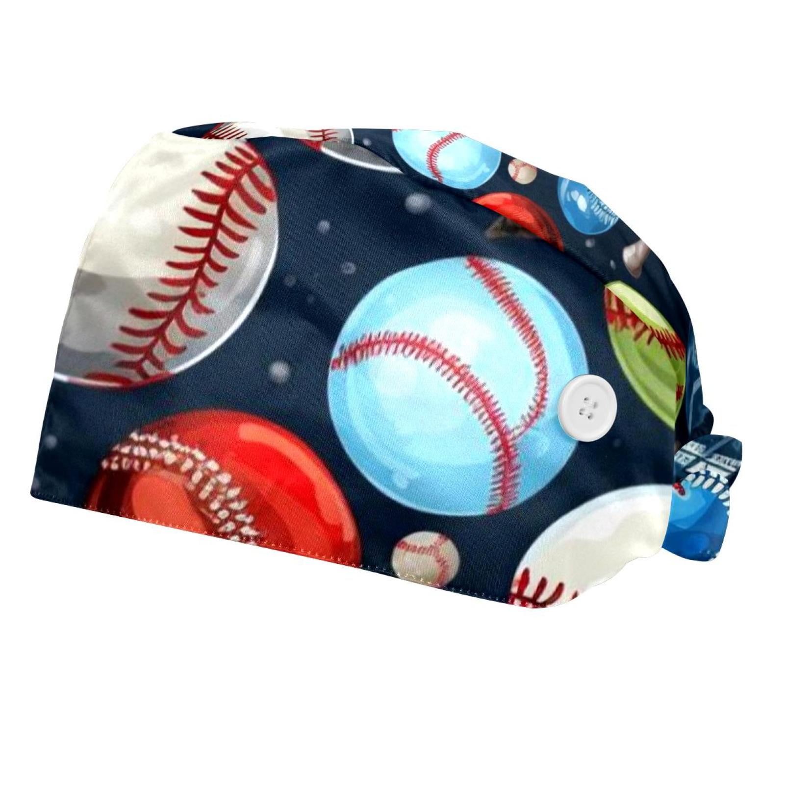 2PCS Baseball Working Cap with Button, Women Men Work Hat - Walmart.com