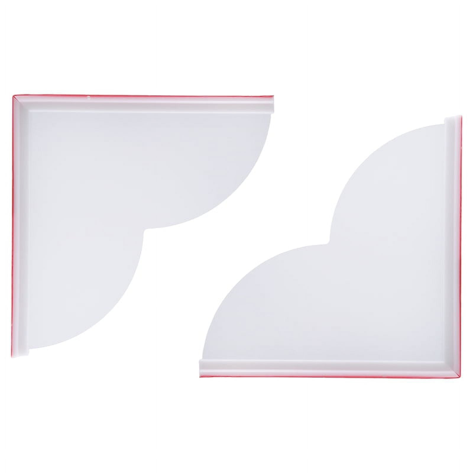 2PCS Bathtub Corner Splash Guard, Acrylic Corner Guard - Walmart.com