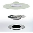 2PCS Bathtub Stopper Hair Catcher Kit, Bathtub Drain Strainer, Tub ...