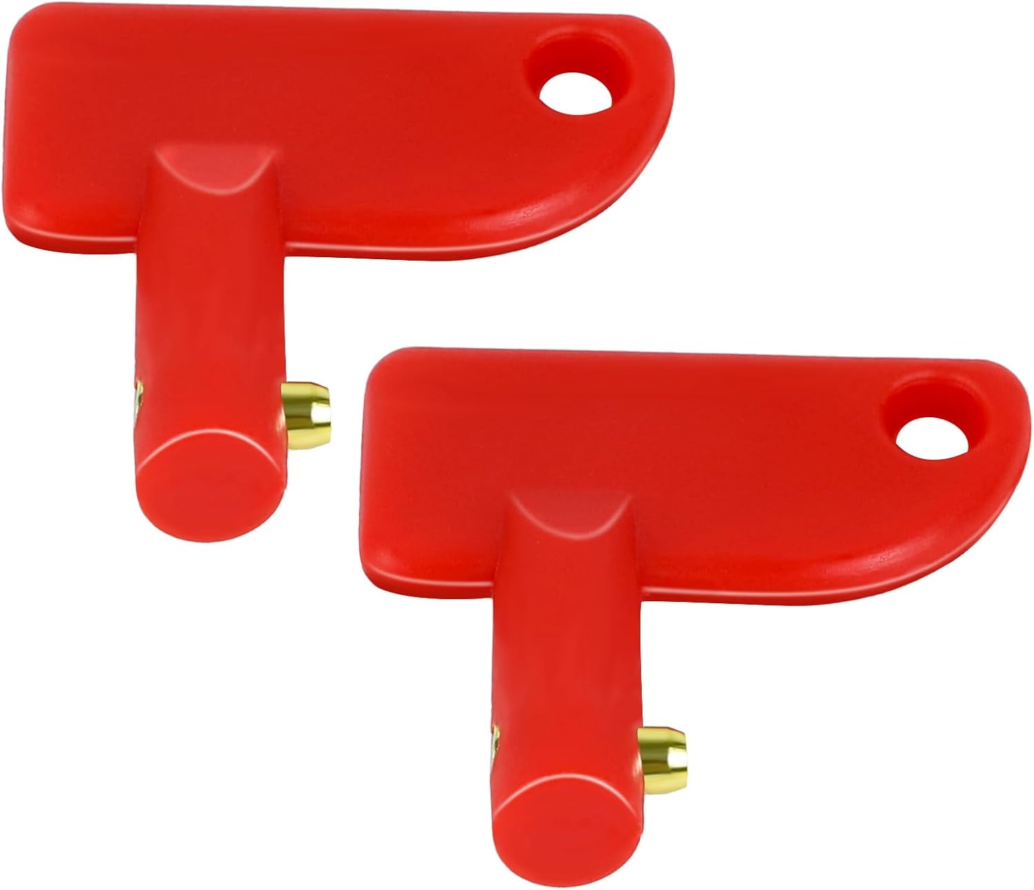 2PCS Battery Disconnect Key, Battery Disconnect Isolator Power Kill ...