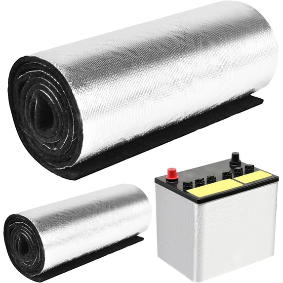 2PCS Battery Insulation Kit, 40 x 7 IN Universal Car Battery Wrap, 3MM ...