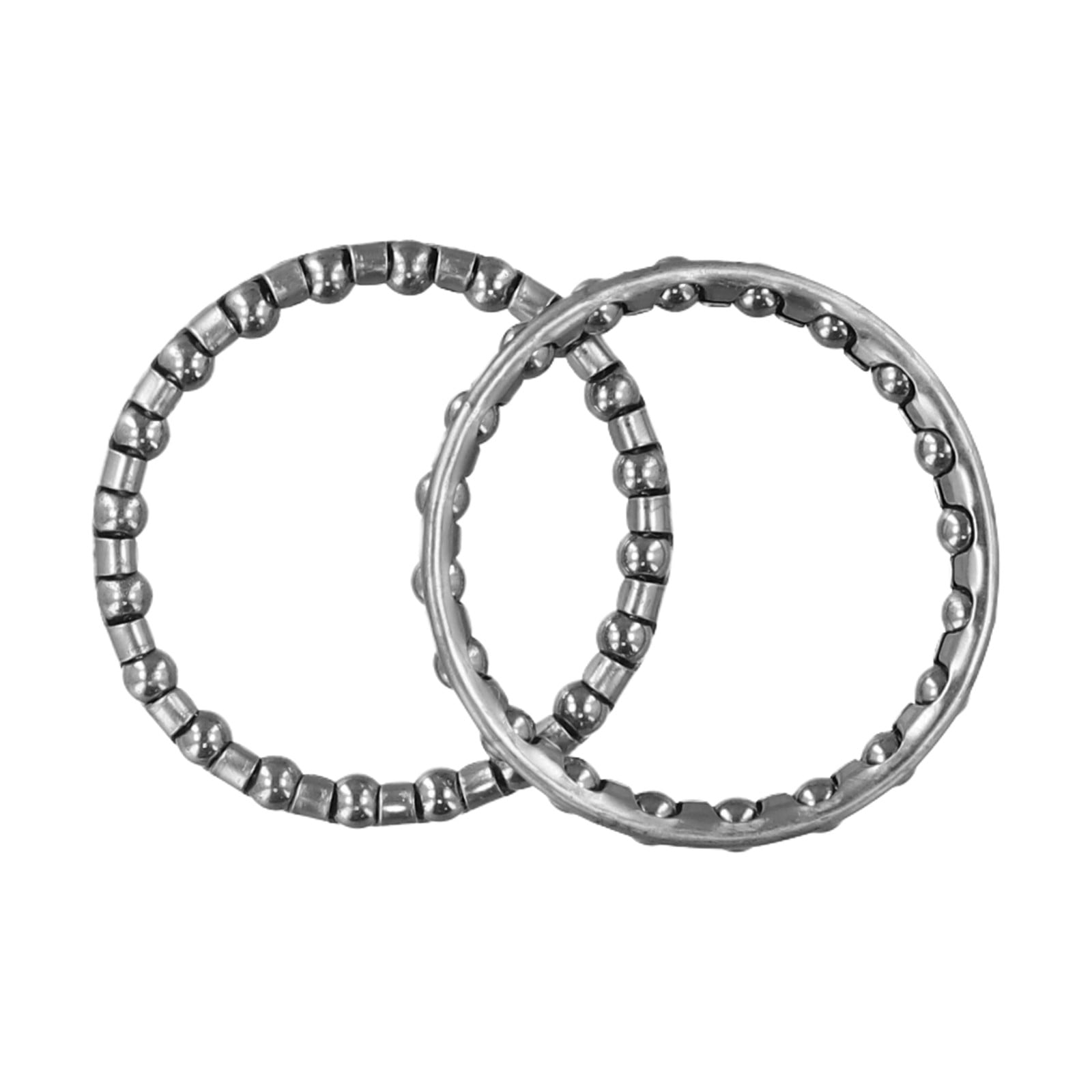 2PCS Bearing Steel BIKE HEADSET Bottom Bracket FORK BEARINGS Cycling ...