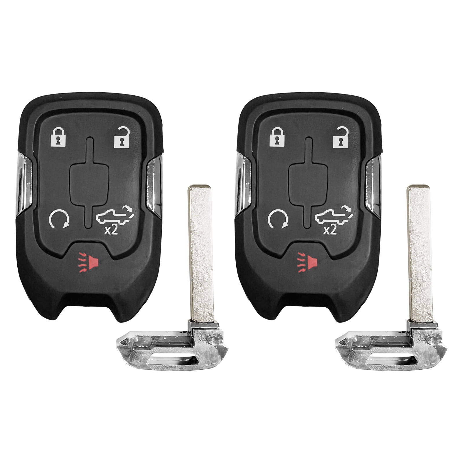 2PCS Bestkey For 2019 - 2021 Silverado Sierra Smart Remote Key Fob ...