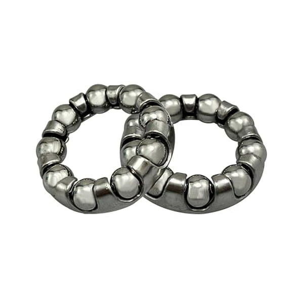 2PCS Bicycle Ball Crank Bearings 1/4 inch x 9 Balls 2 pcs Replacement ...