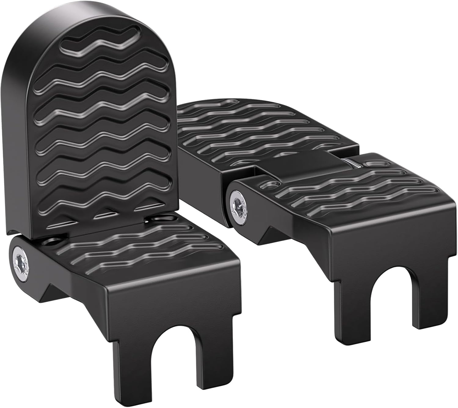 2PCS Bike Rear Pedals, Aluminium Bicycle Foot Peg, Non-Slip Ebike Foot ...