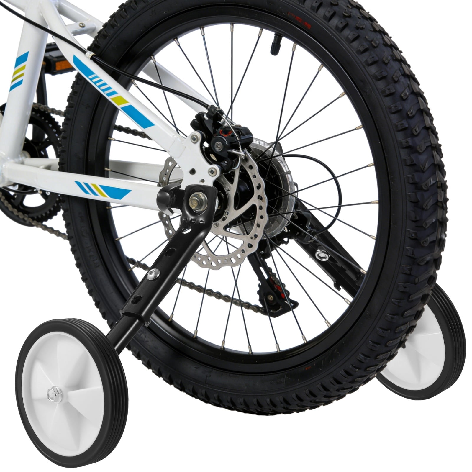 Peaoy 2PCS Bike Training Wheel Heavy Duty Bicycle Stabilizer for 18, 20 ...