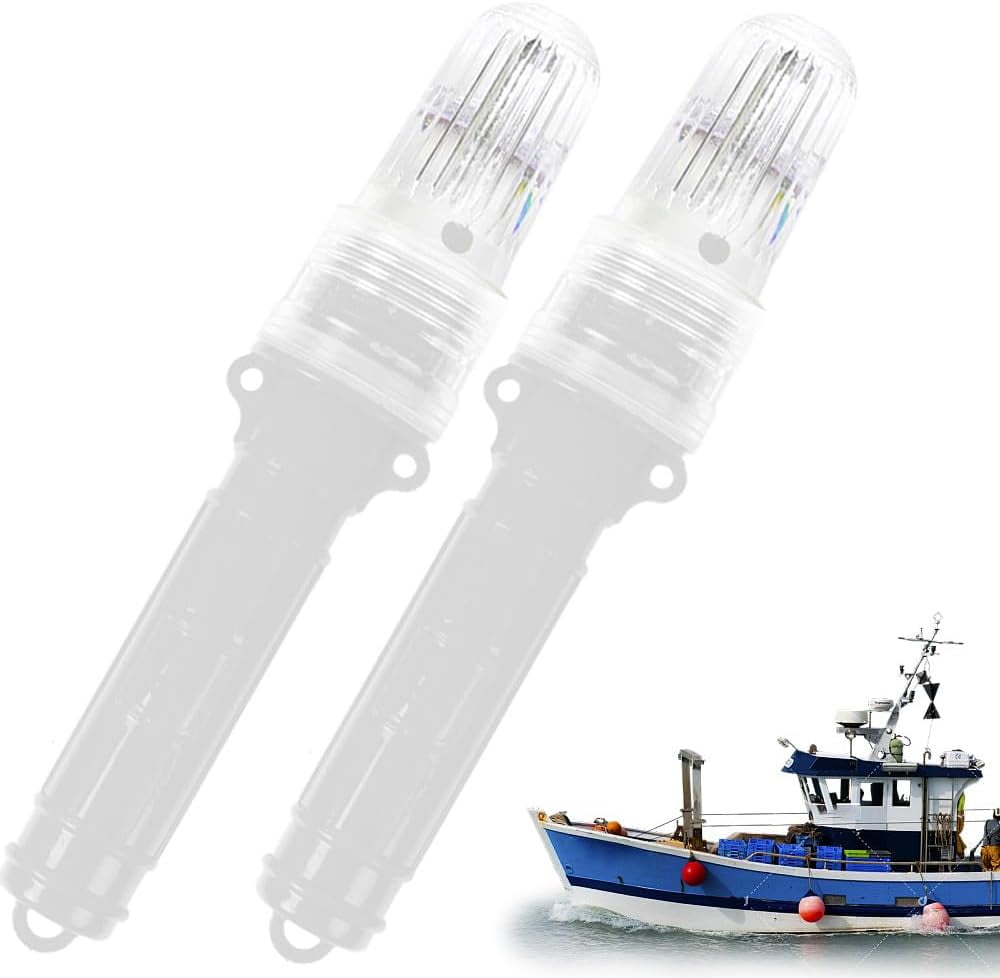 2PCS Boat Flares, 2025 New Coast Guard Approved Marine Boat Flares Kit ...