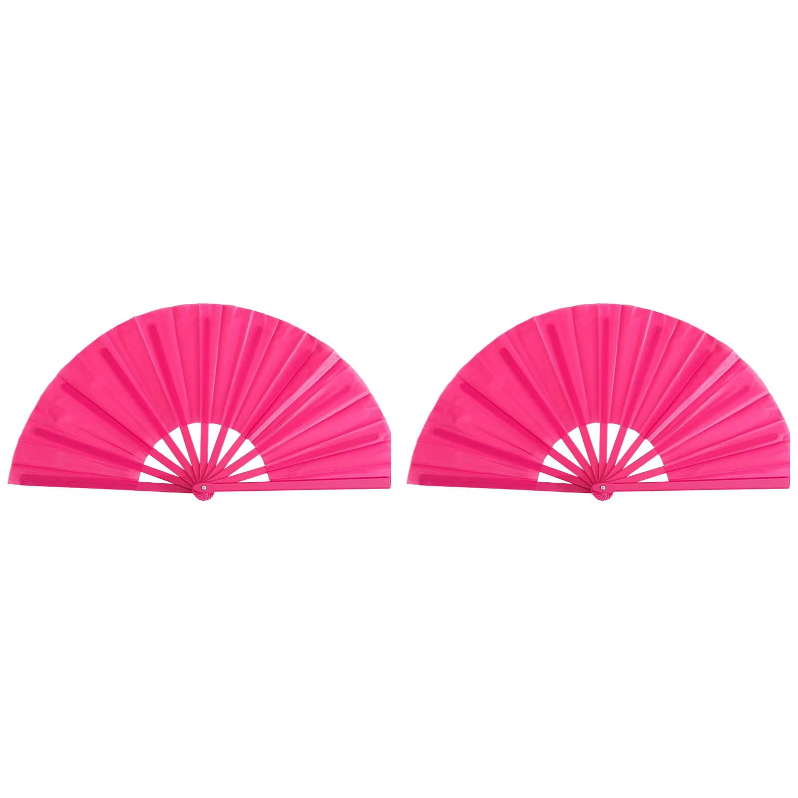 2PCS Boots on The Ground Hand Fan - Large Foldable Country Line Dance ...