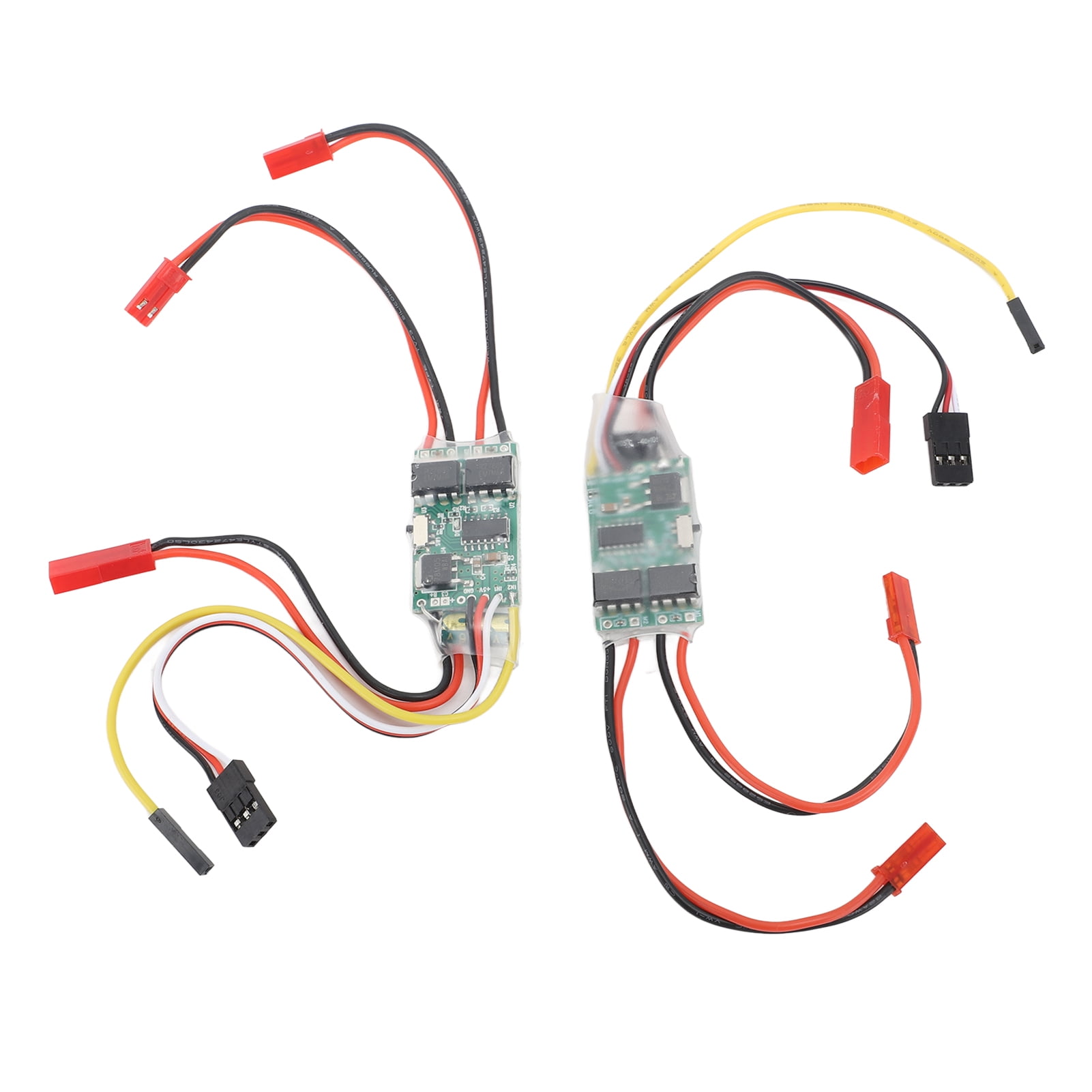 2PCS Brushed ESC Two Way Bidirectional Waterproof 5A Differential ESC ...