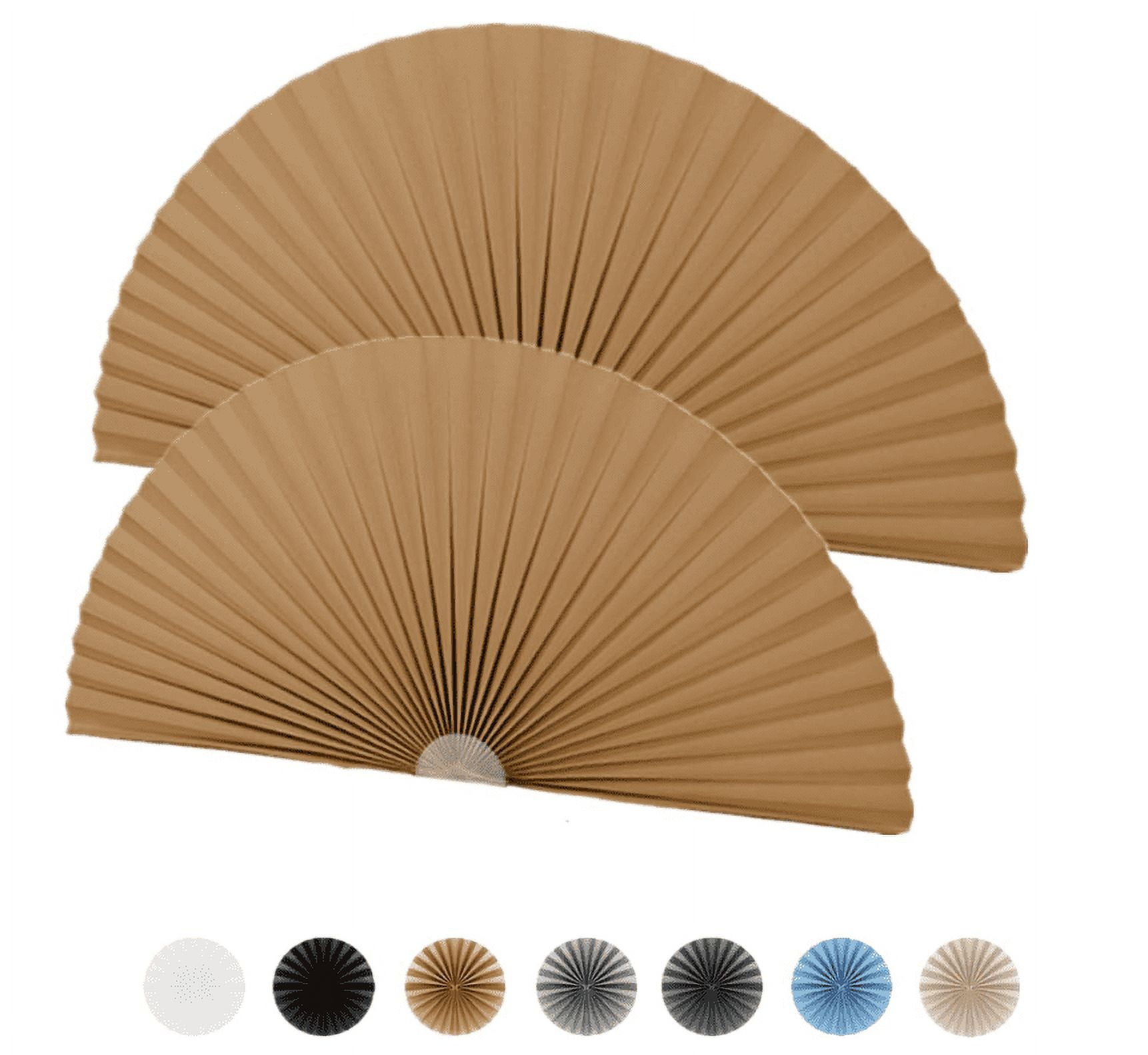 2PCS C Half Circle Window Shades Cordless Non-Woven Self Adhesive ...