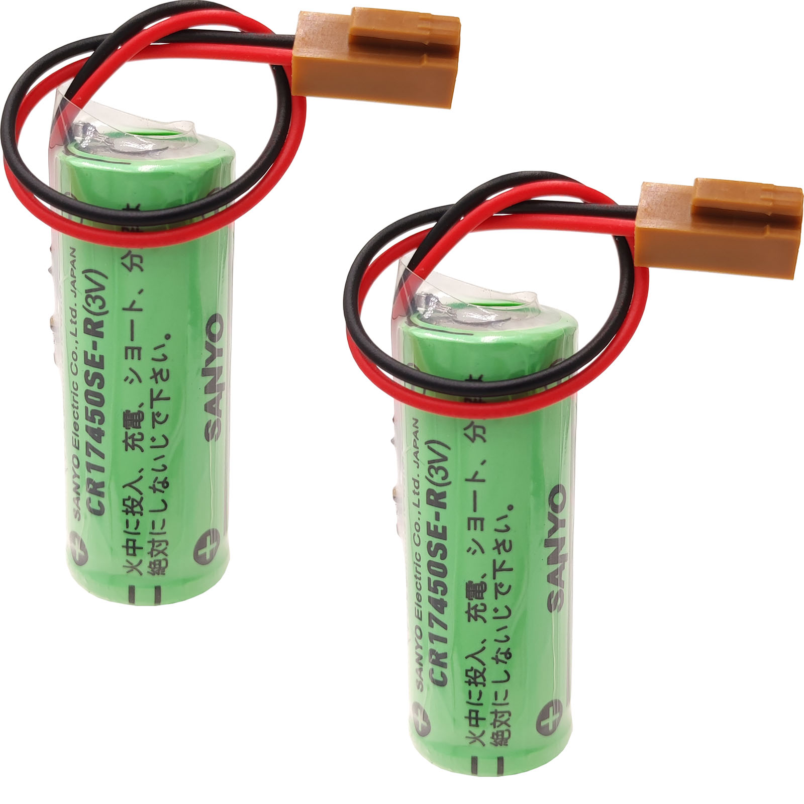 2PCS CR17450SE-R 3V 2500mah PLC Battery for A98L-0031-0012 CNC System ...