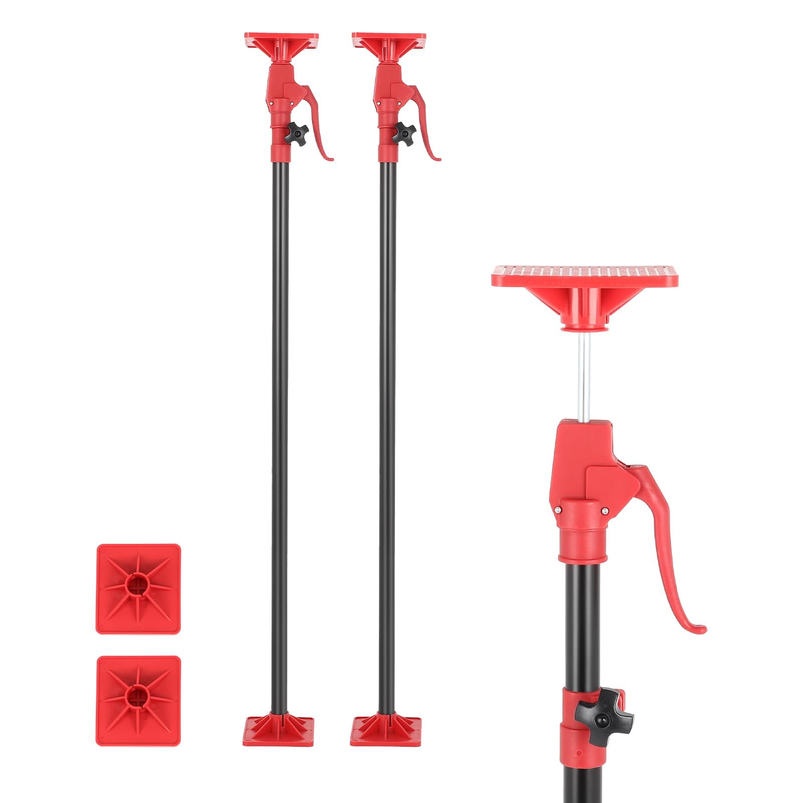 2PCS Cabinet Jack Support Pole, 45"-114" Adjustable Support Pole ...