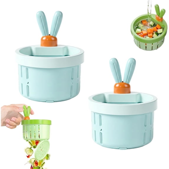 2PCS Cactus Kitchen Sink Drain Strainer,Press-to-Dump Kitchen Sink ...