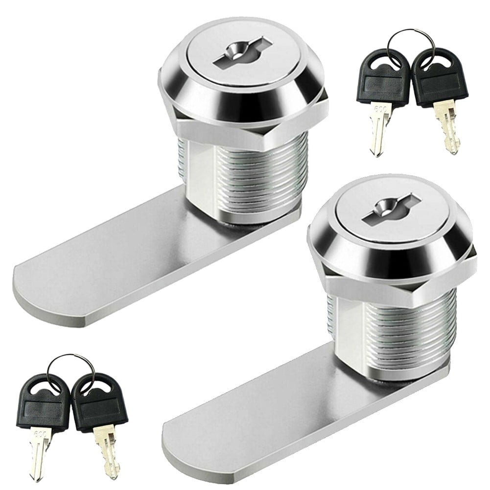 2PCS Cam Lock Security Lock 16-20mm Cam Lock Door Mail Box Furniture ...