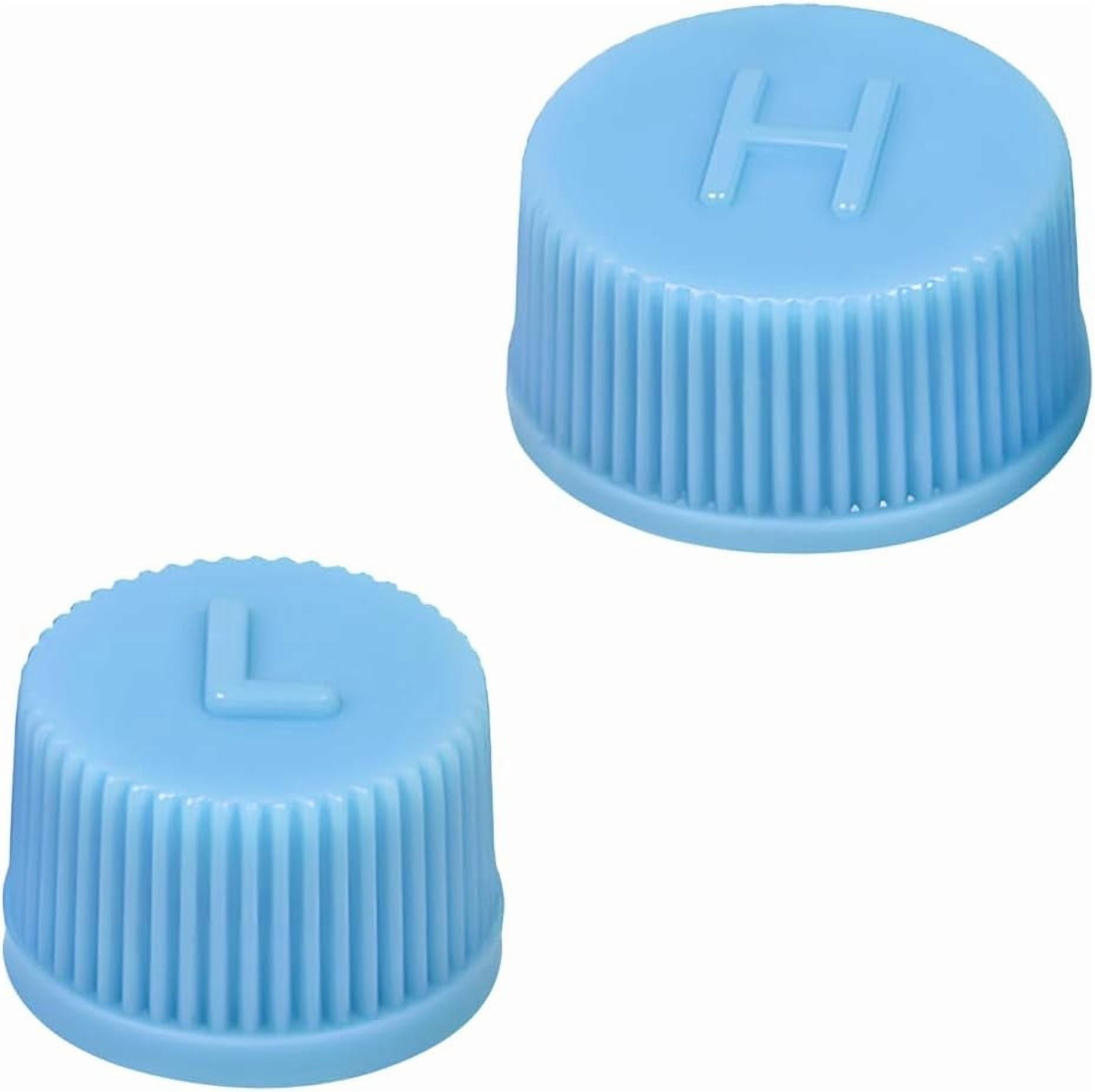 2PCS Car A/C Valve Core Caps, Leakproof R134a Air Conditioning Repair ...