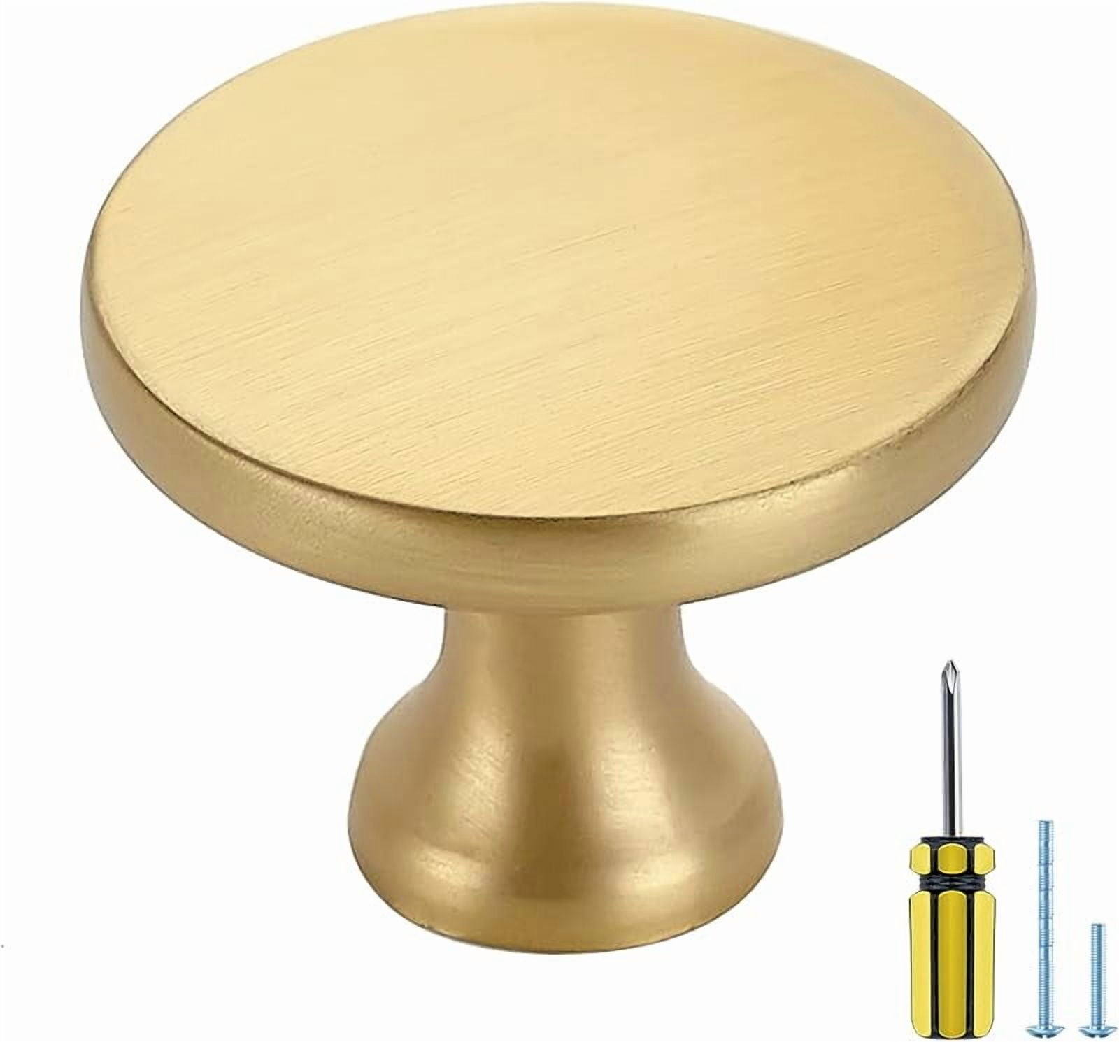 Ravinte 30 Pack Solid Knobs Kitchen Cabinet Round Pulls Dresser Handles ...