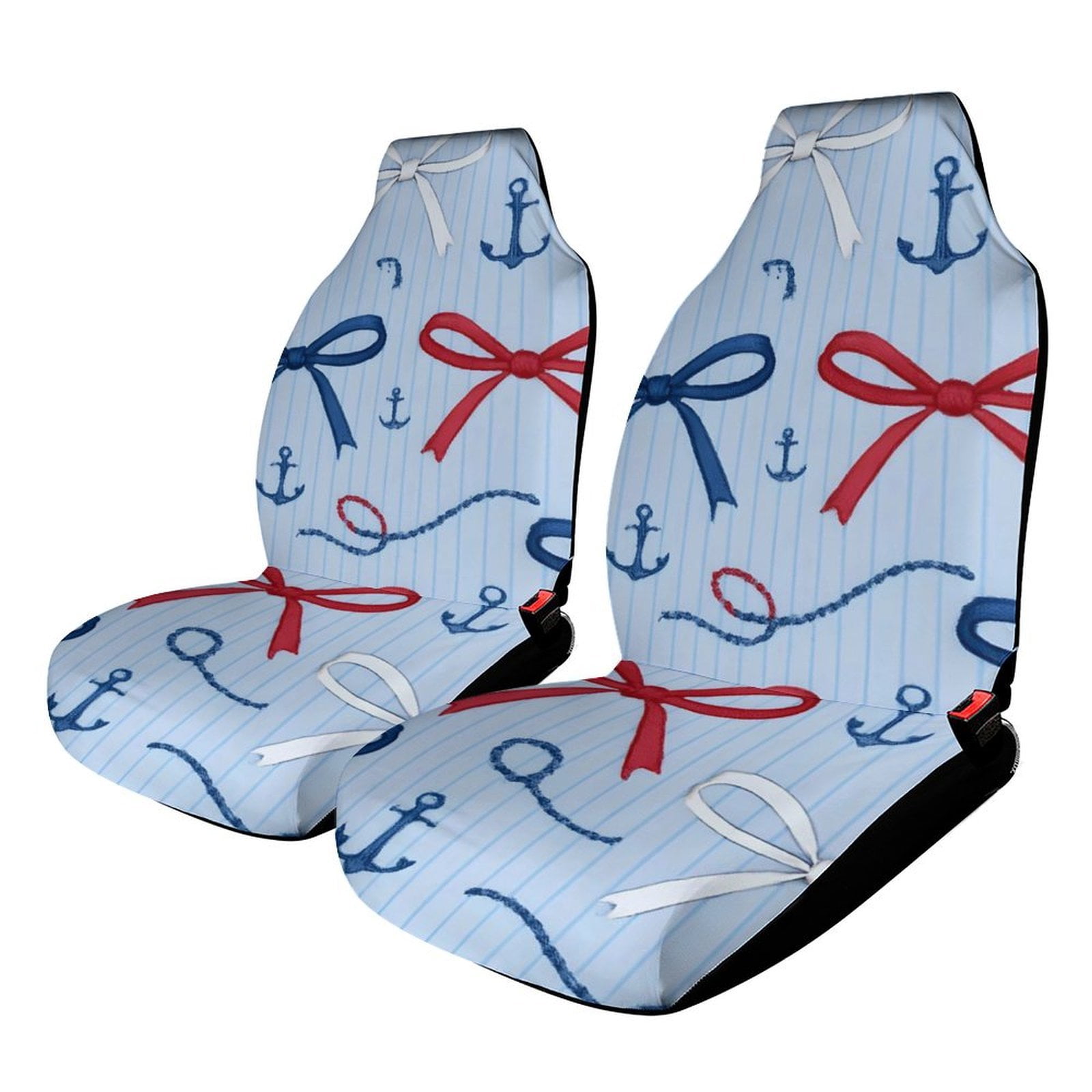 2PCS Car Seat Cover Reduces Wear And Is Easy To Install And The Fabric ...