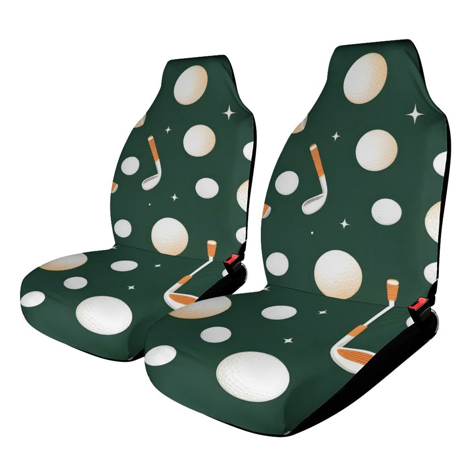 2PCS Car Seat Cover Reduces Wear And Is Easy To Install And The Fabric ...