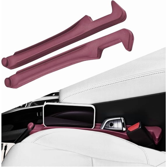 2PCS Car Seat Gap Filler Organizer,3 in 1 Car Seat Side Gap Filler with ...
