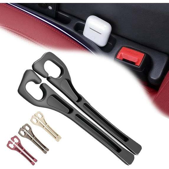 2PCS Car Seat Gap Filler Organizer, No Drop Seat Guard for Cars & SUVs ...