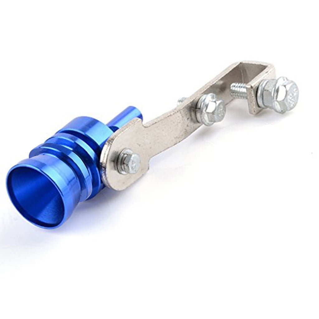 2PCS Car Turbo Whistle, Turbo Whistle Exhaust, Blue Aluminum Alloy ...
