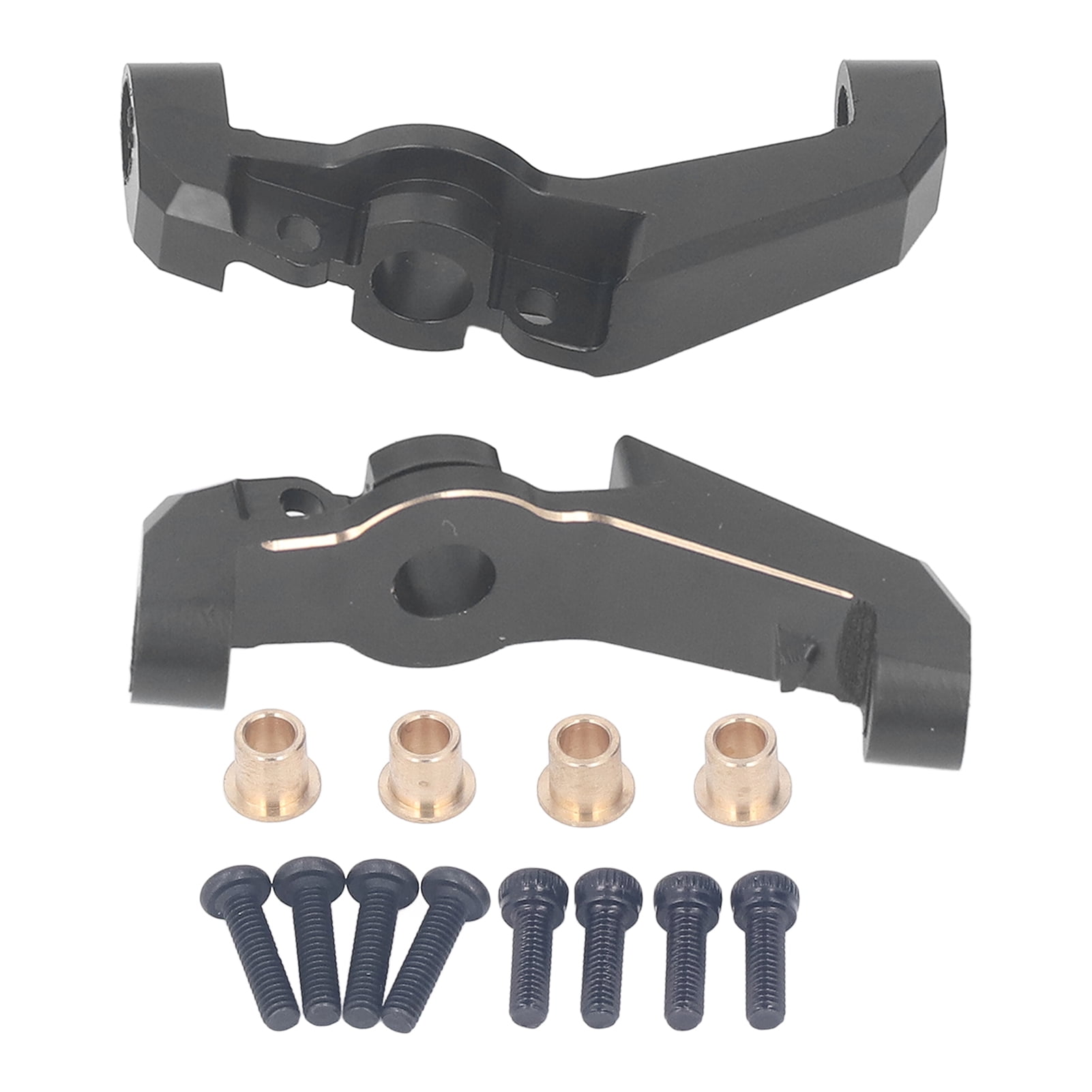 2PCS Caster Block C Hub Black Brass Stylish Antirust Caster Blocks ...