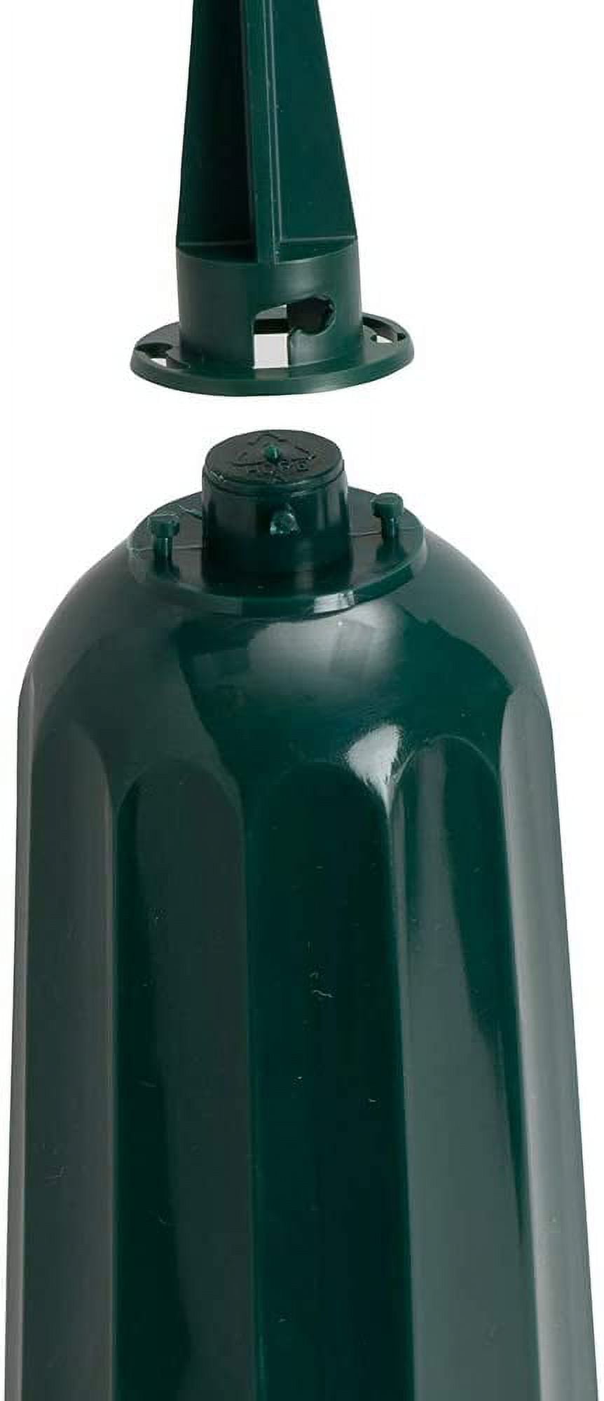 2PCS Cemetery Vases, Green Plastic Cemetery Vase, Memorial Plastic ...