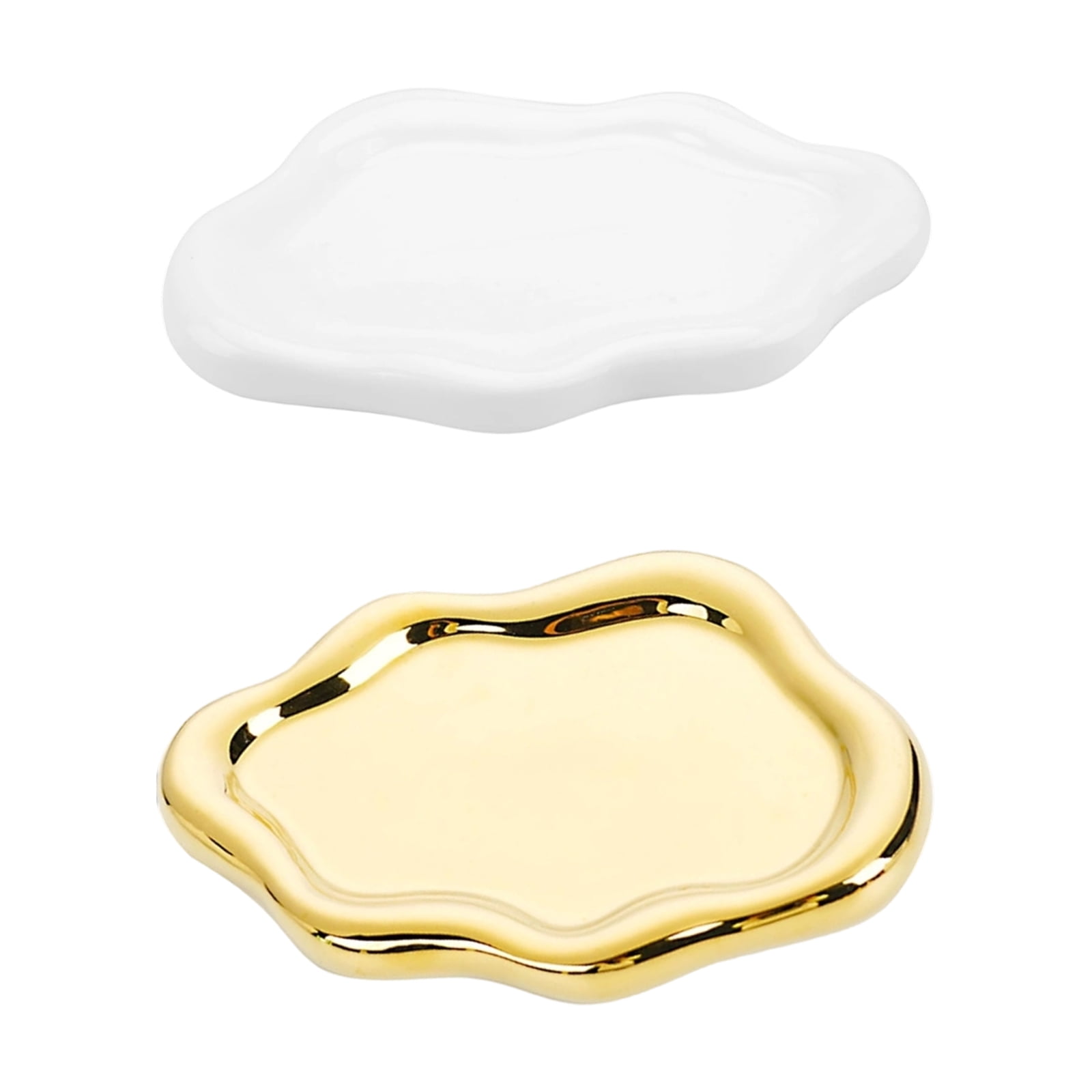 2PCS Ceramic Trays for Stylish Jewelry Exhibition and Social Media ...