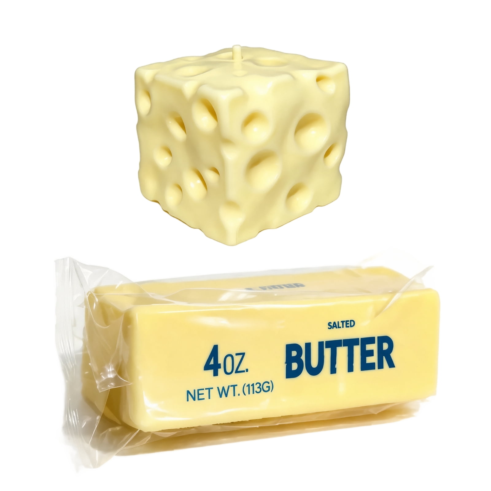 2PCS Cheese Squeeze, Cheese Butter Squeeze Fidget, Slow Rising Toys ...