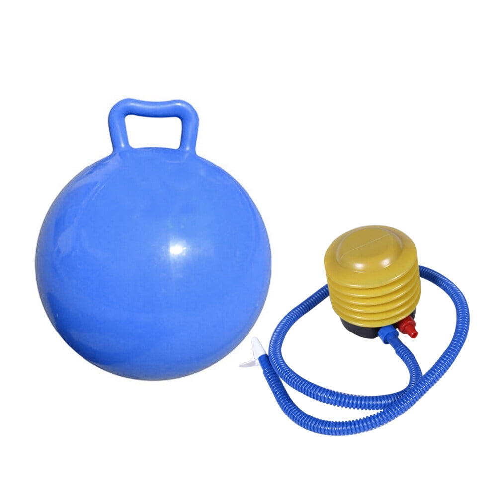 2PCS Children Kids Inflatable Bounce Jumping Hopper Hop Ball(Sky-blue ...