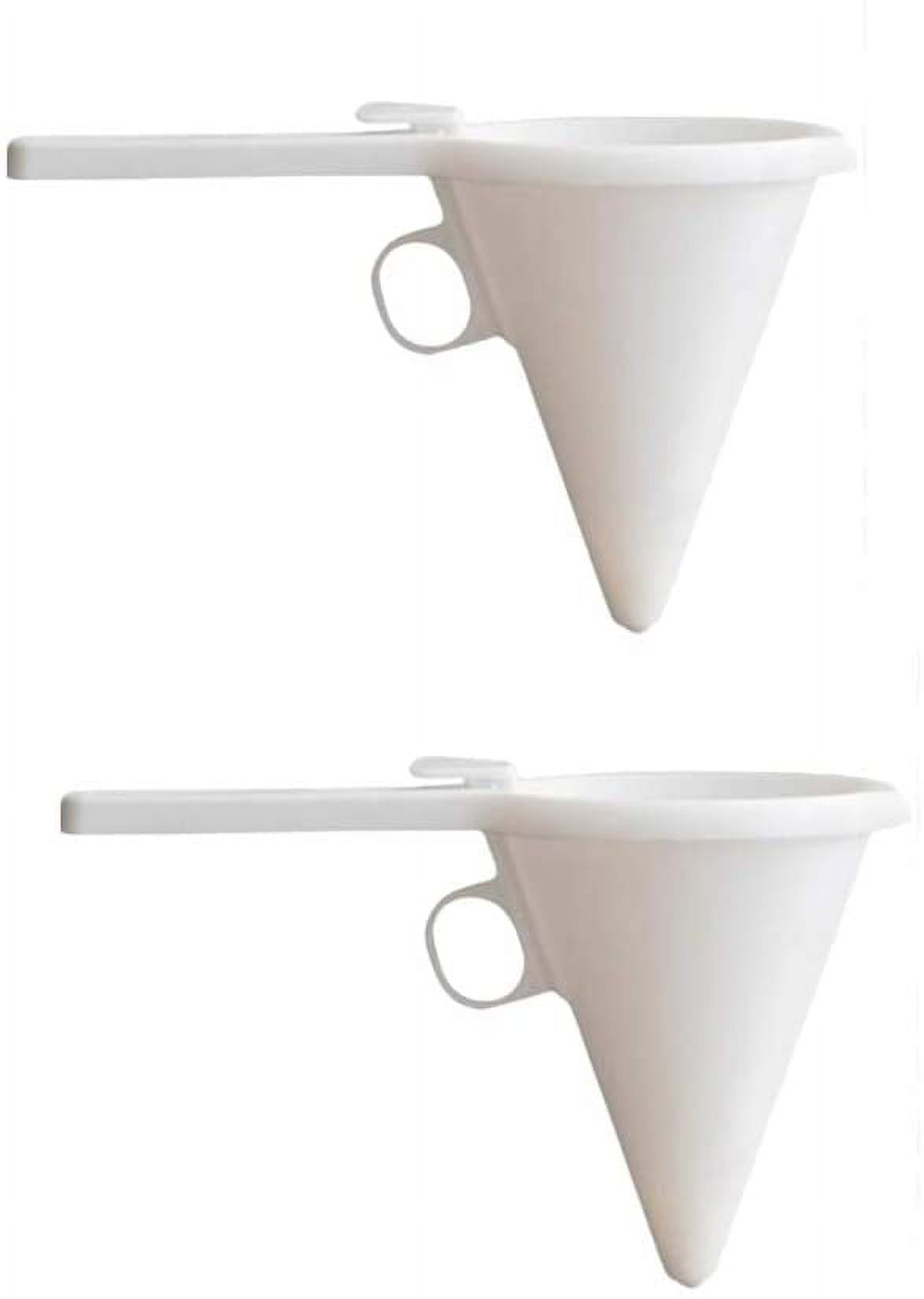 2PCS Chocolate Cream Funnel Hand-held Pour Icing Candy Transferring ...