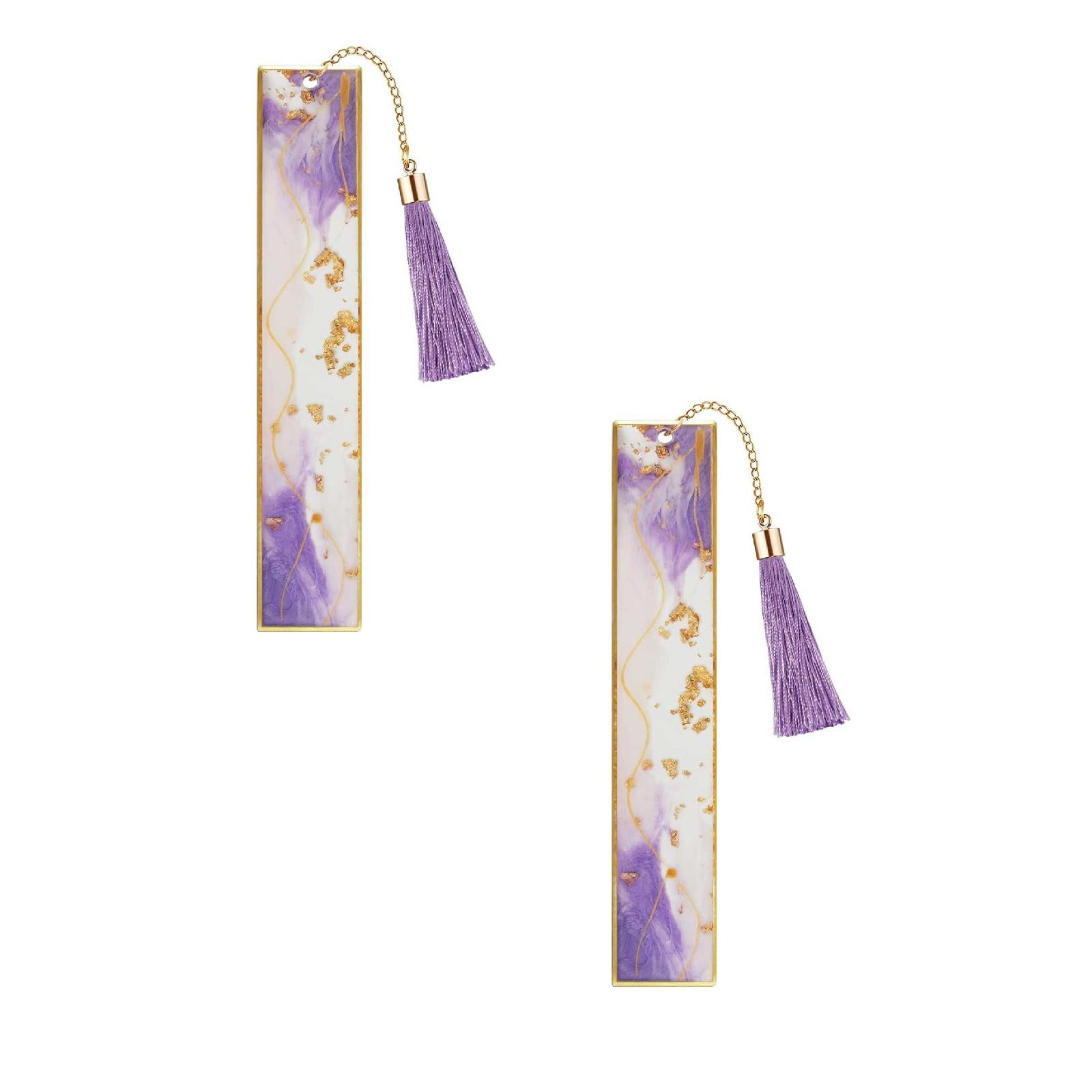 2PCS Christmas Office Supplies Home Office Bookmarks For Women Dried ...