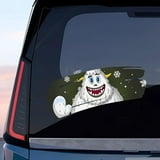 2PCS Christmas Window Clings, Double-Sided Merry Christmas Window ...