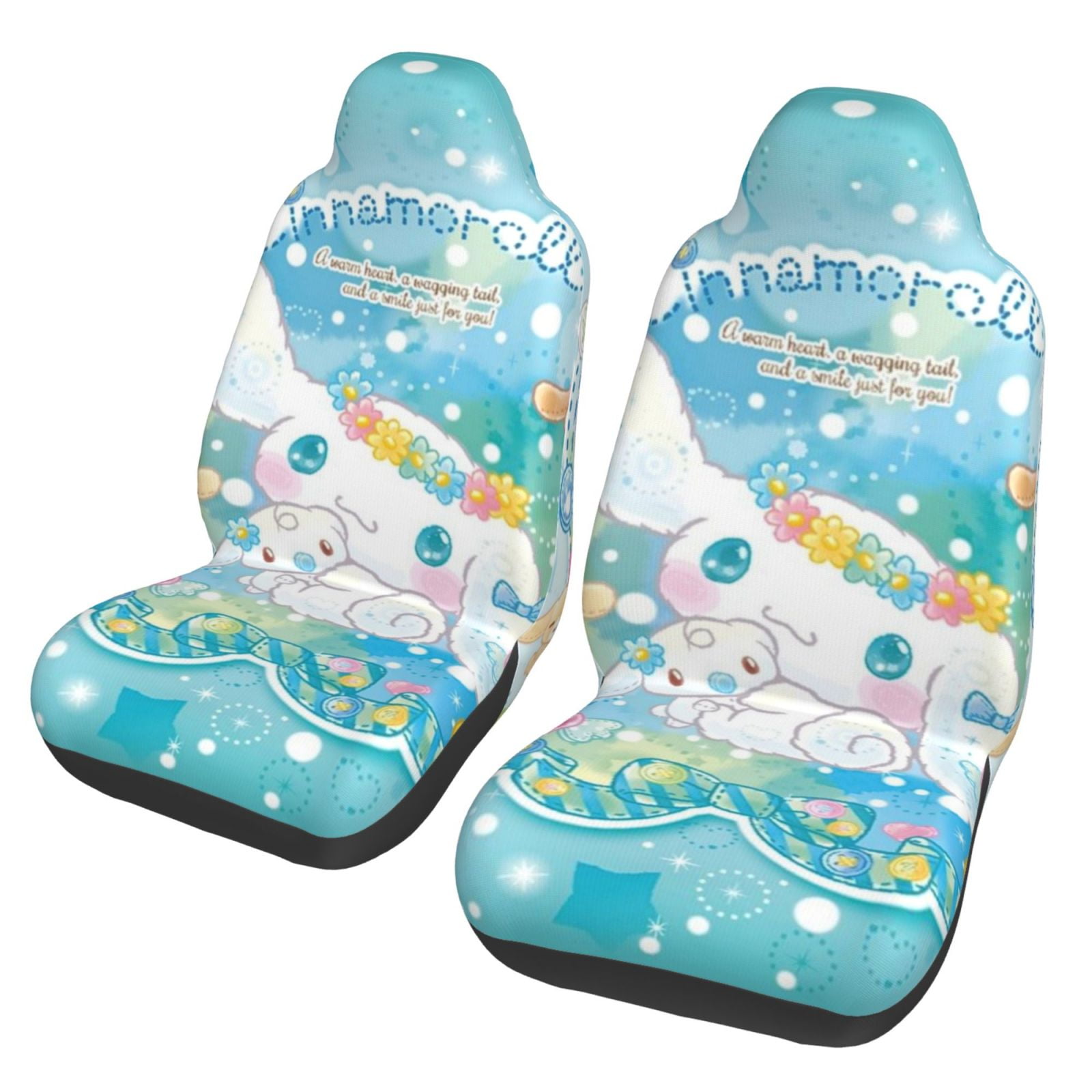 2PCS Cinnamoroll Car Seat Covers Auto Accessories Protectors Car Decor ...
