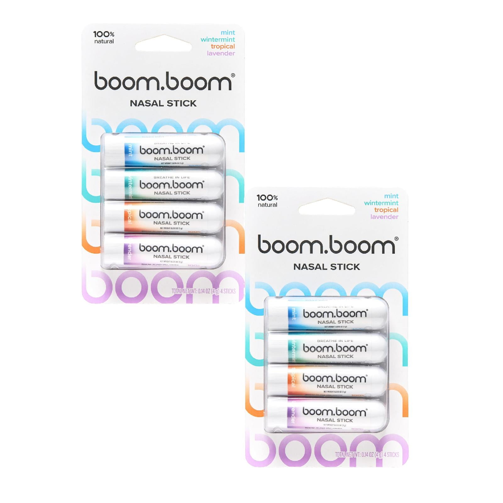 2PCS Clear Breathing Nasal Inhaler with Essential Oils for Everyday Use ...