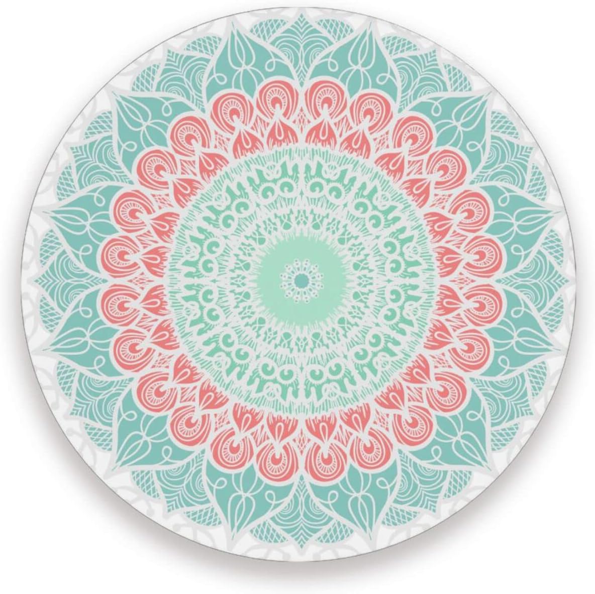 2PCS Coasters for Drinks Absorbent Ceramic Coaster with Non-Scratch ...