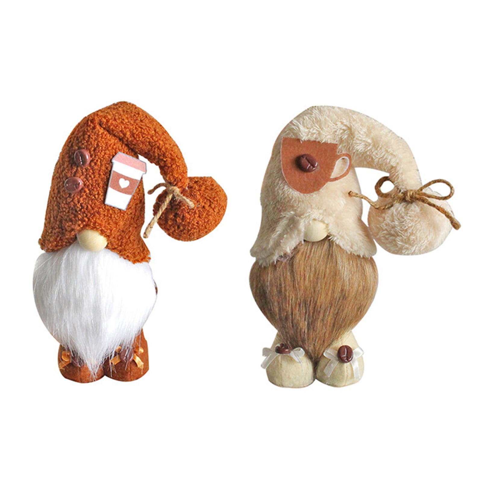 2PCS Coffee Gnomes Plush Decor, Coffee Table Coffee Bar Gnomes ...