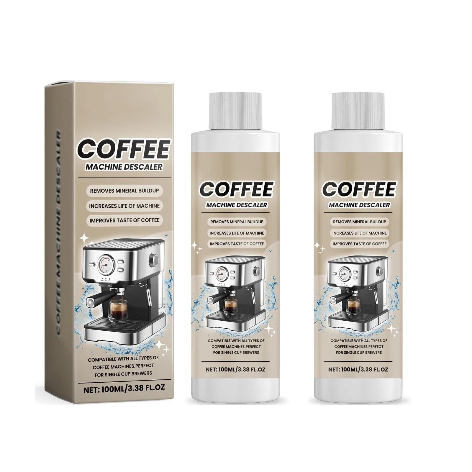 2PCS Coffee Maker Cleaner Coffee Machine Scales Cleaner Tea Maker ...