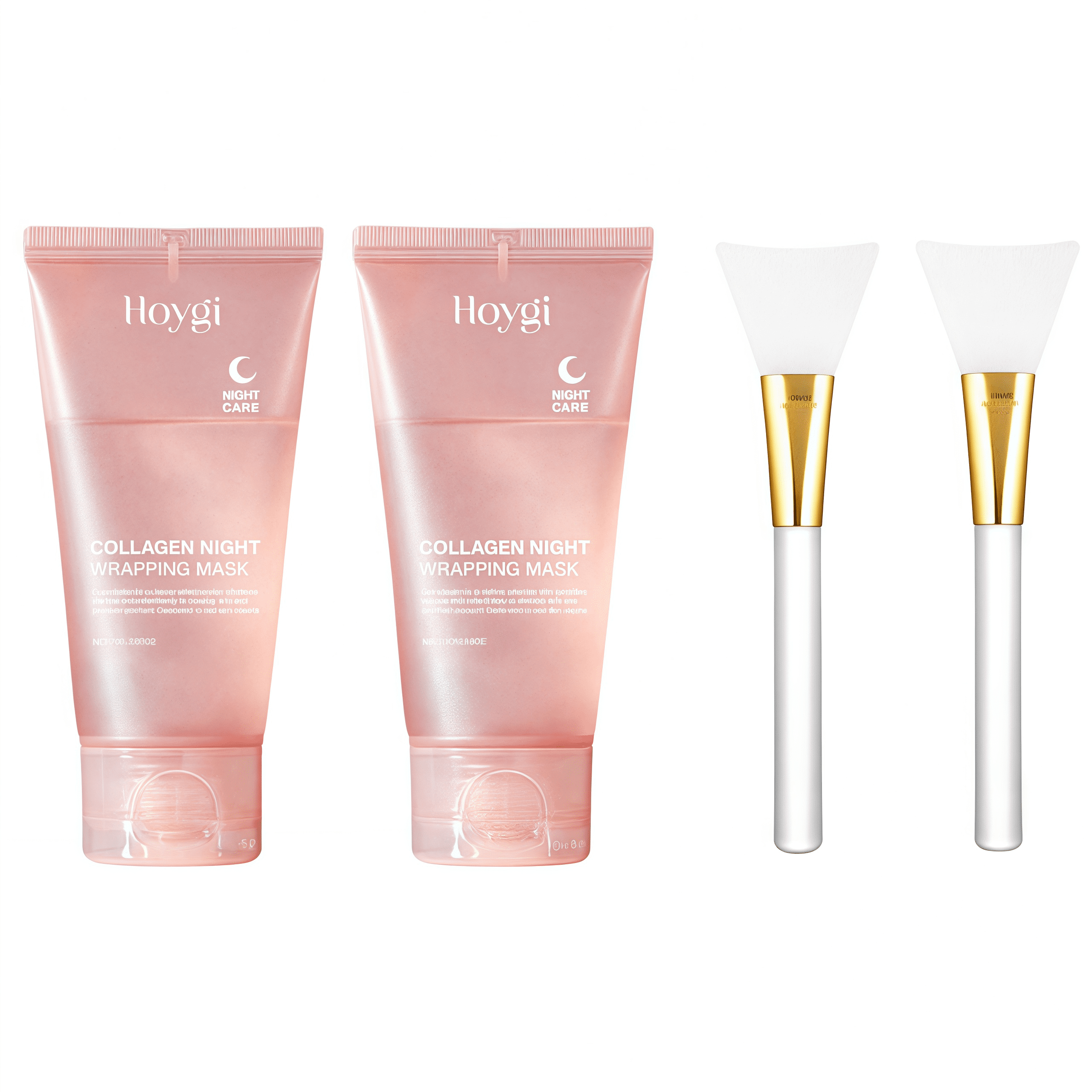 2PCS Collagen Night Wrapping Gel Mask, Collagen Wrapping Mask ...