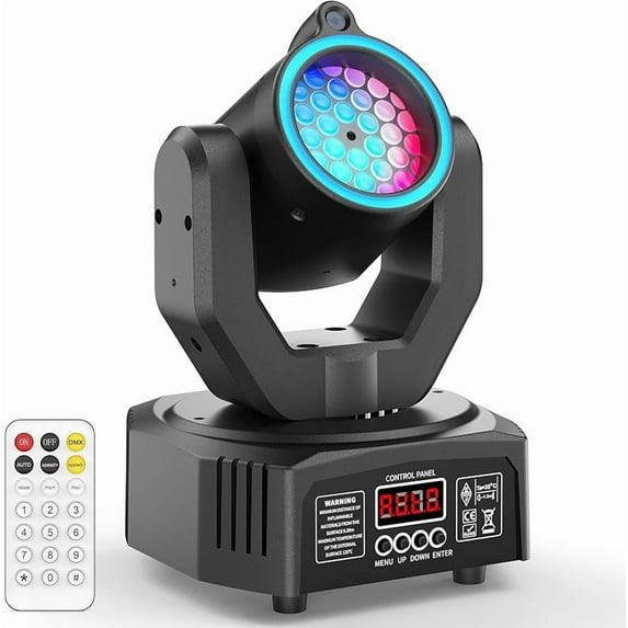 2PCS Compact 30W Stage Moving Head Light with Beam,GOBO Projection ...