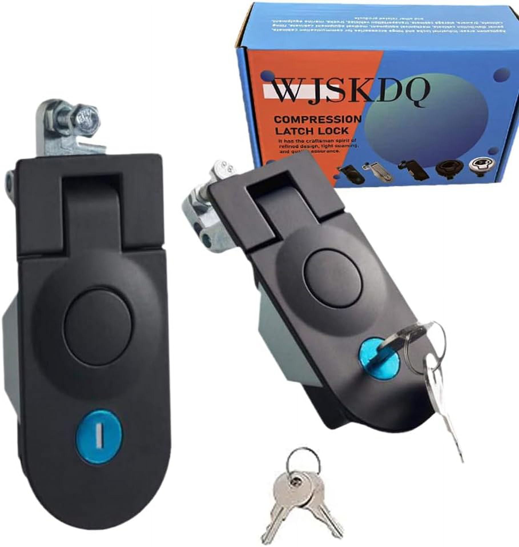 The 2PCS Compression Latches Black Powder Coated Zinc Alloy Compression ...