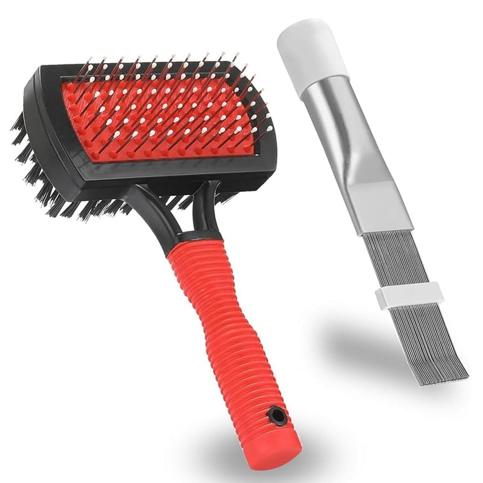 2PCS Condenser Air Conditioner Evaporator Coil Fin Cleaning Brush, Air ...