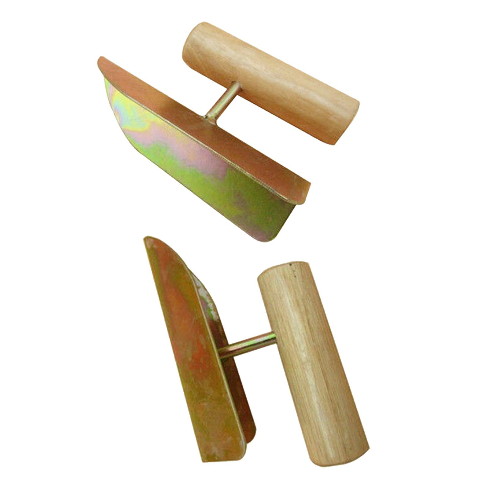 2PCS Corner Trowel Small Cement Finishing Drywall Corner Tool Putty ...