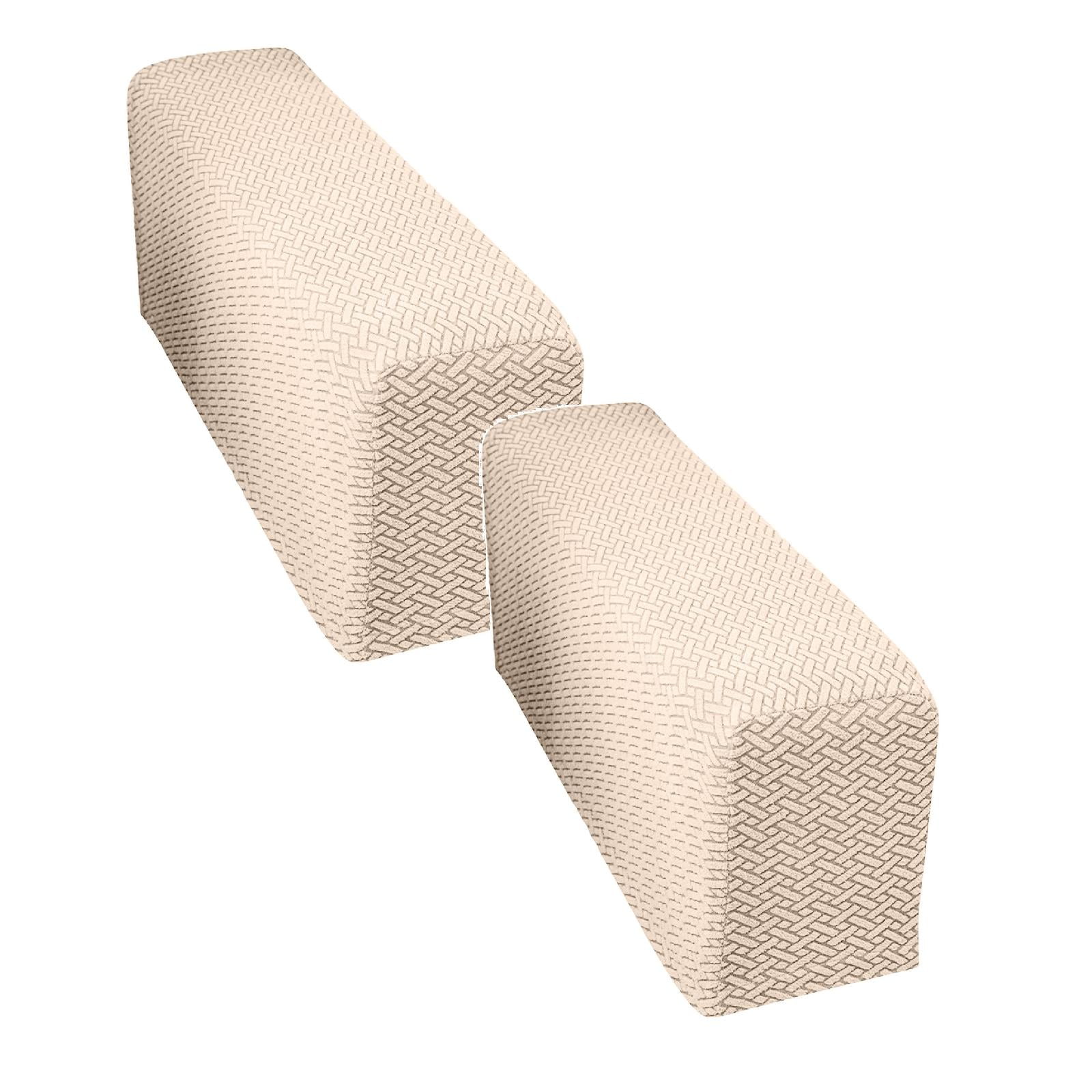 2PCS Couch Arm Covers,21.65"x9.84"x9.05" Armrest Cover for Sofa, Sofa ...