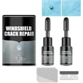 2PCS Crack Fix Pro Kit Windshield, Car Windshield Crack Repair Kit ...