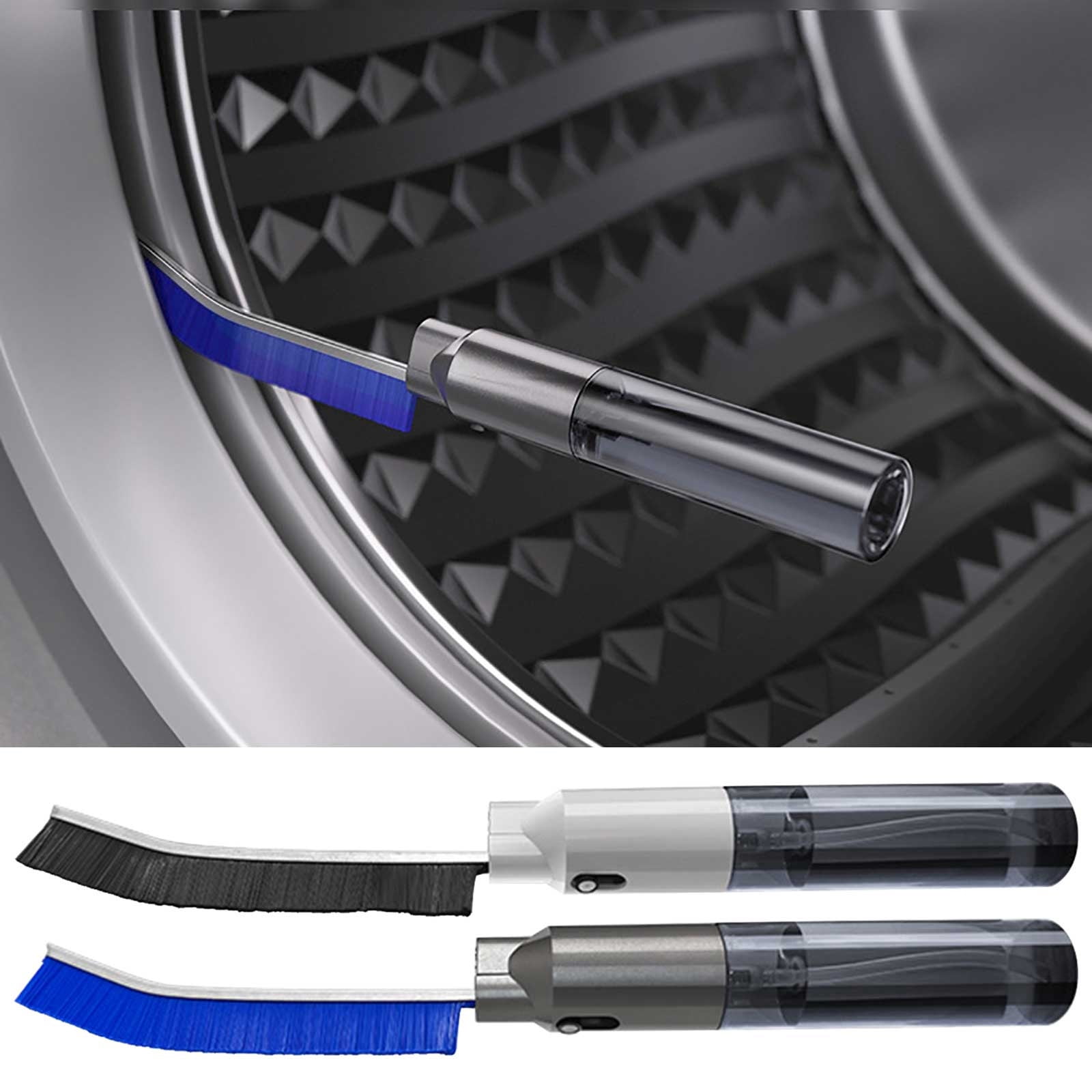 2PCS Crevice Cleaning Brush Tool Deep Cleaning Brush Hard Bristle ...