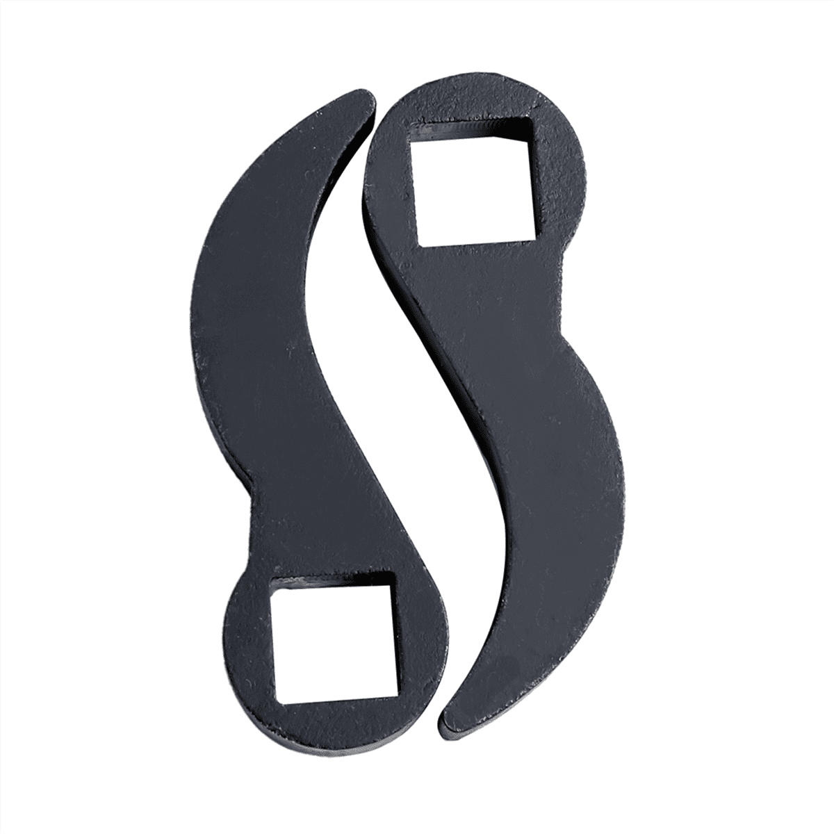 2PCS Crowbar Adapter Tools, Adjustable Angle Pry Bar Fits 1/2inch ...