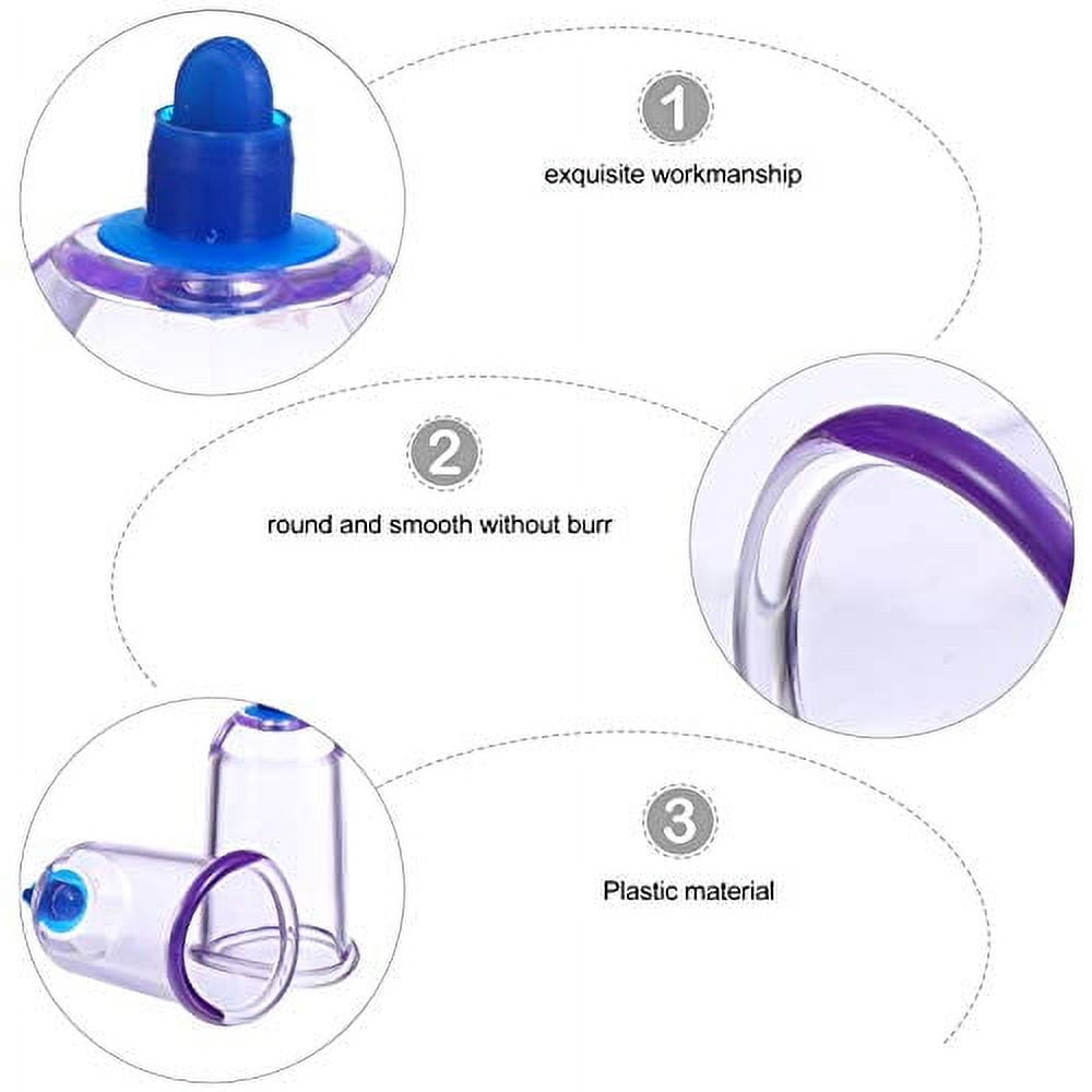 2PCS Cupping Therapy Device Cupping Vacuum Suction Cups Cupping Massage ...